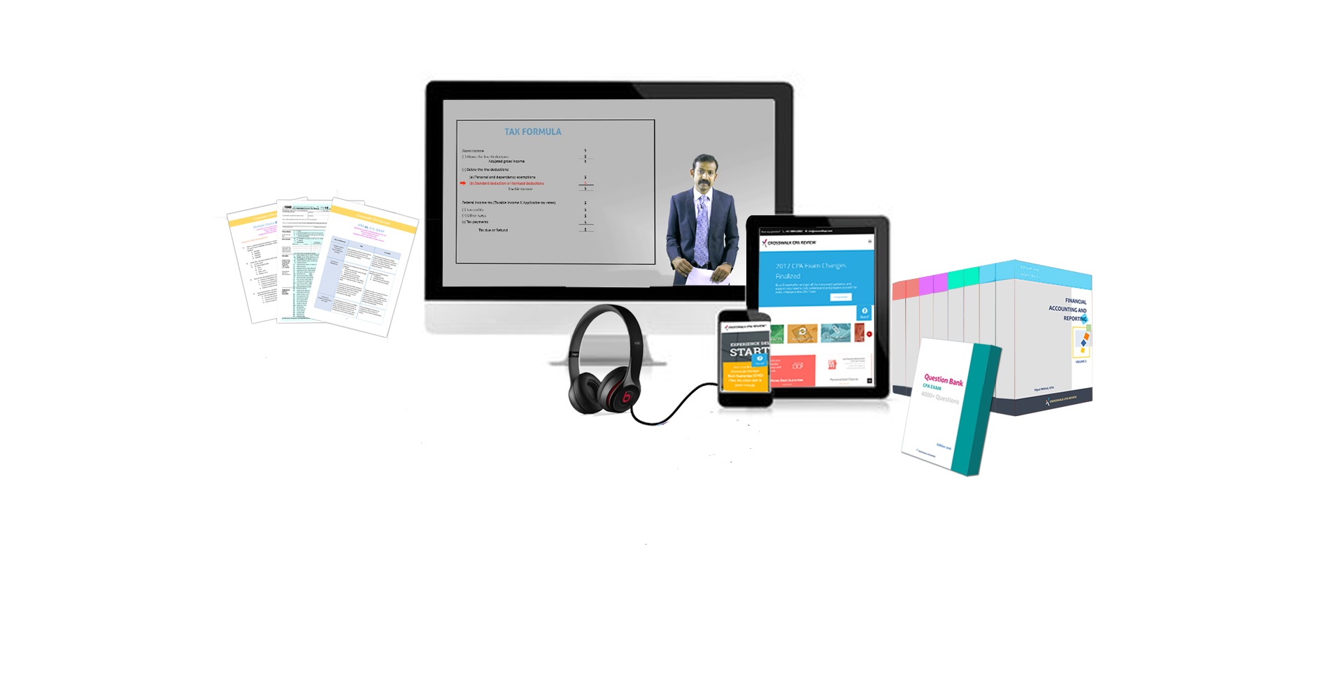 Most Comprehensive CPA Course I Crosswalk CPA Exam Review